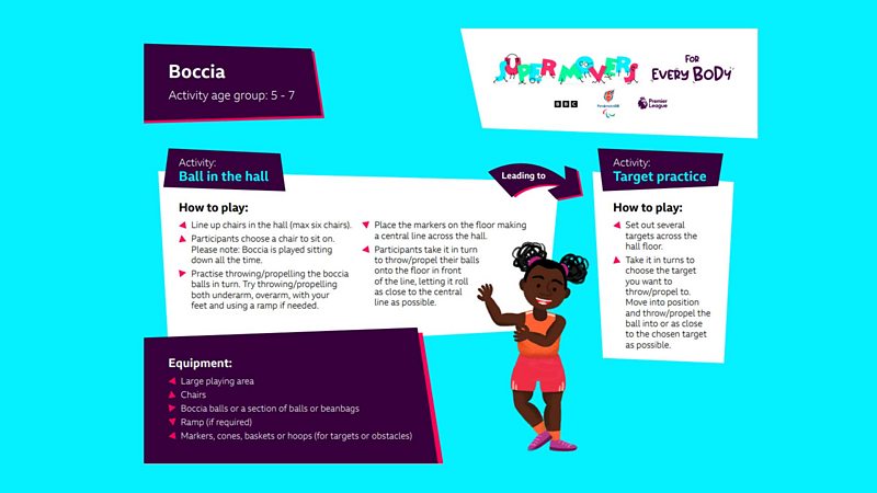 How to play boccia. BBC Teach - KS1 and KS2 Primary PE. Ages 5-7. - BBC ...