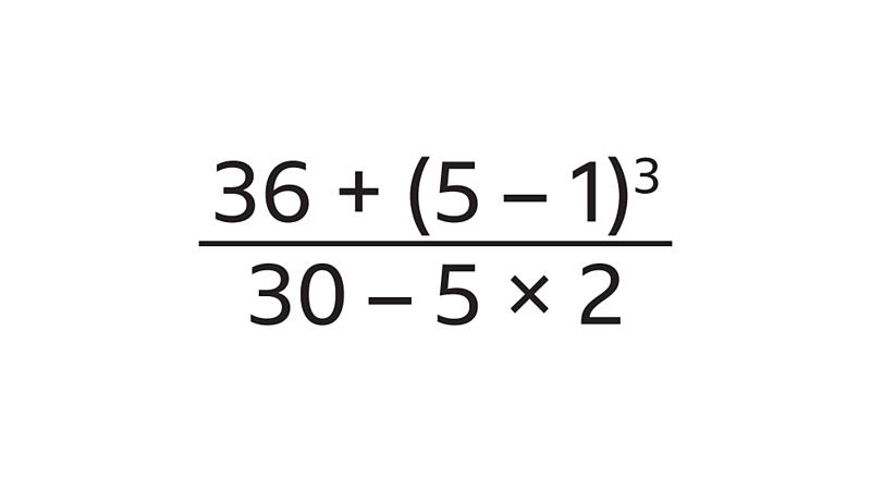 Order of operations and negative numbers - GCSE Maths Revision - BBC ...