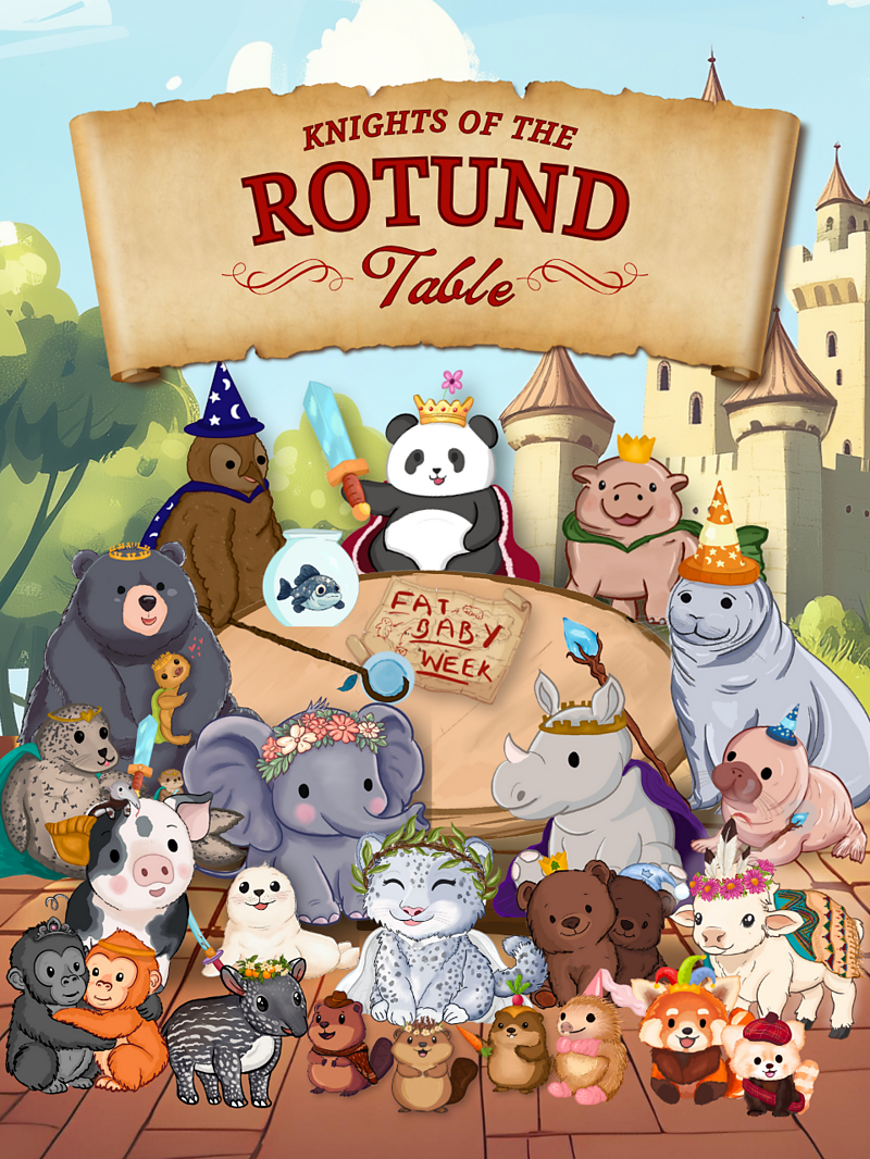 The Knights of the Rotund Table: ‘It’s just cute and funny’ - BBC Bitesize