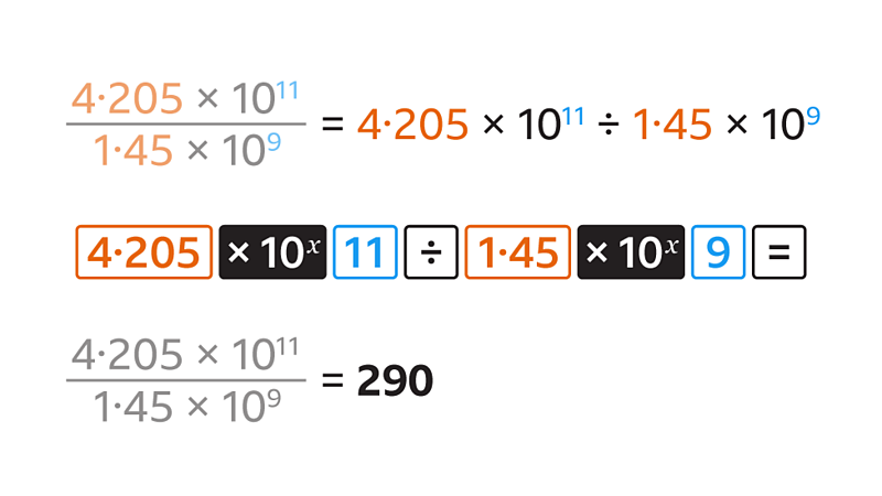 Calculations using standard form - GCSE Maths Revision - BBC Bitesize