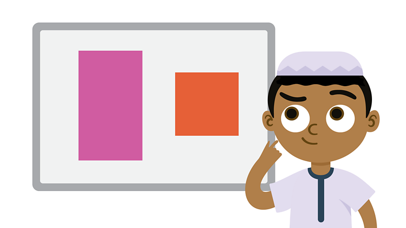 Shapes with 4 sides - KS1 Maths - Year 1 - Learning with BBC Bitesize