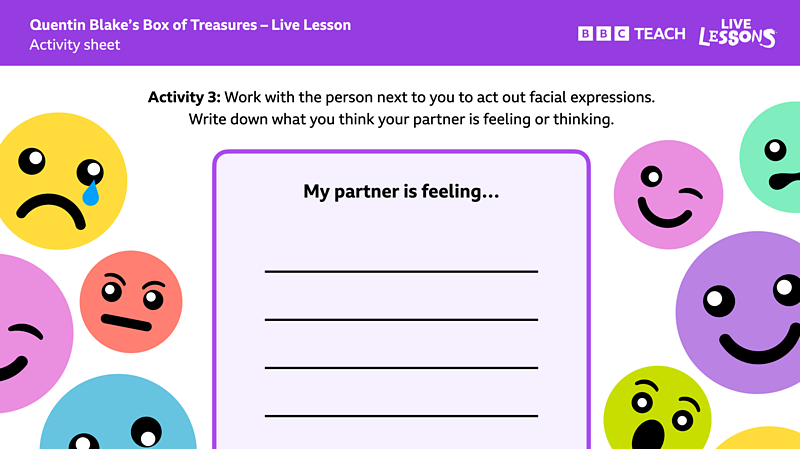 Quentin Blake’s Box of Treasures – Live Lesson - BBC Teach