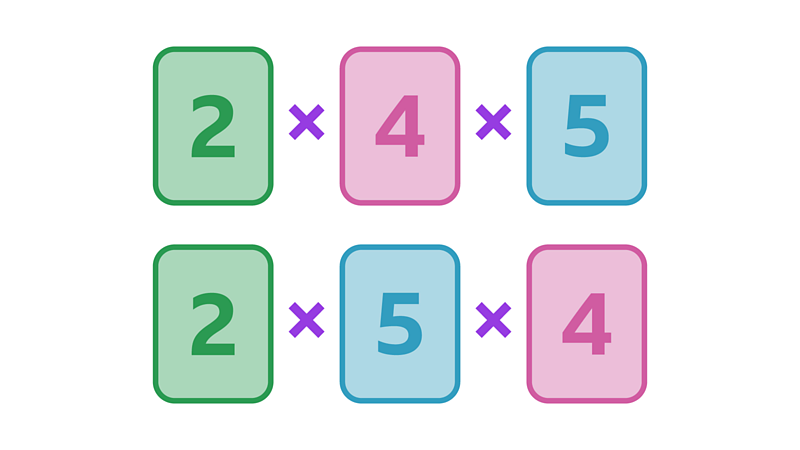 Multiply three 1-digit numbers - KS2 Maths - Year 4 - BBC Bitesize