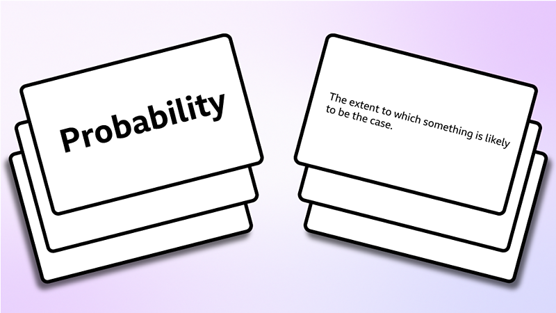 GCSE Maths flashcards - probability and statistics - BBC Bitesize