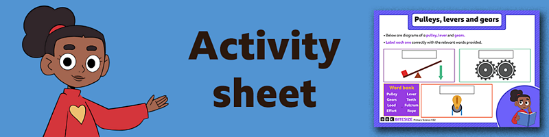 Pulleys, levers and gears – KS2 Science curriculum - BBC Bitesize