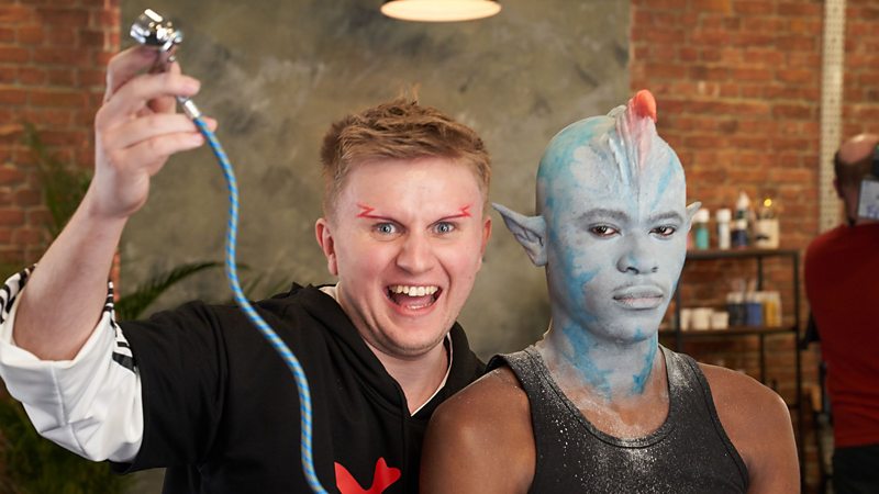 How Glow Up helped build my career in SFX make-up - BBC Bitesize