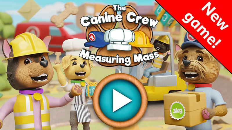 The Canine Crew: Measuring Mass - KS1 Maths game - BBC Bitesize