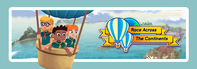Race Across the Continents - KS2 Geography game - BBC Bitesize