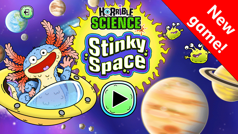 Horrible Science: Stinky Space - KS2 Science game - BBC Bitesize