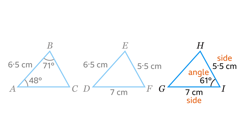 How to construct triangles - BBC Bitesize