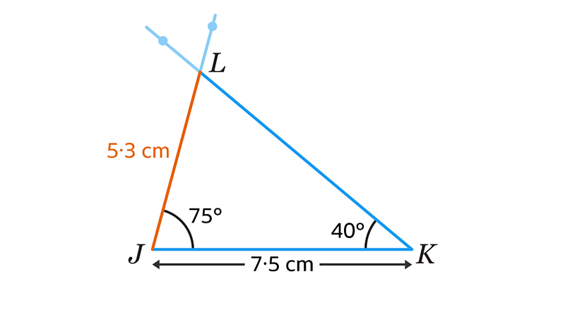 How to construct triangles - BBC Bitesize