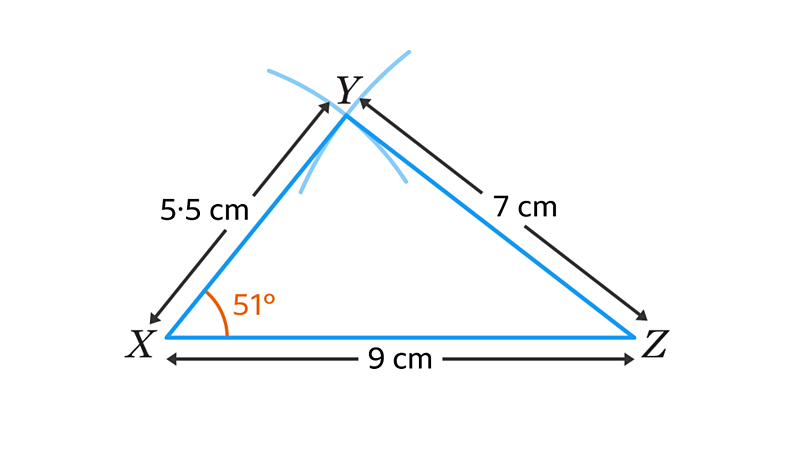How to construct triangles - BBC Bitesize