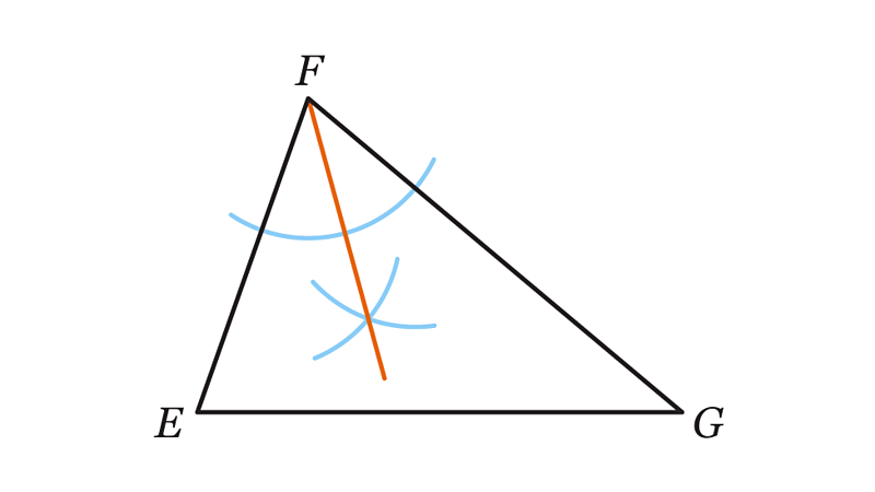 How to construct with a ruler and compass - BBC Bitesize