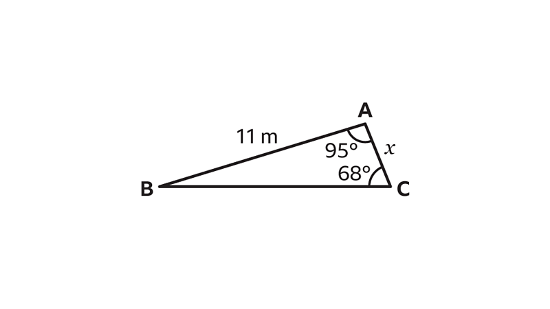 Higher – How to use the sine rule - BBC Bitesize