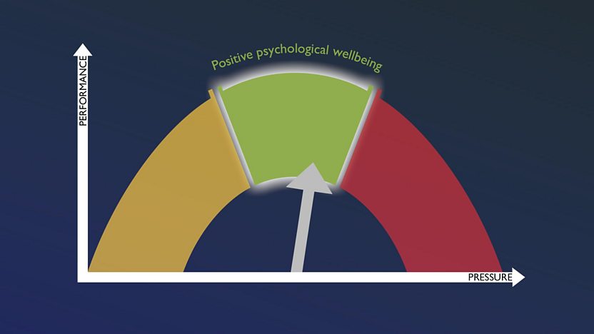 The pressure performance curve of psychological well-being - BBC Academy
