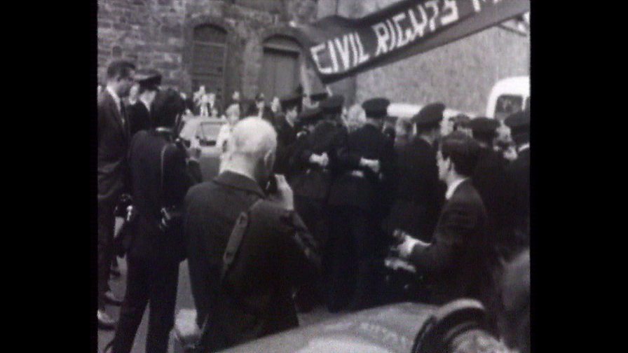 BBC Two - Ireland: A Television History, Six Counties, Demonstration ...