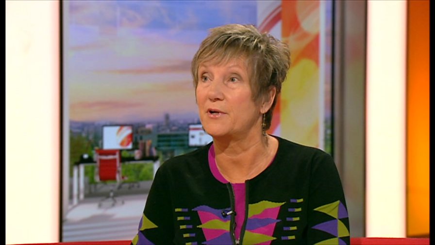 BBC One - Breakfast, 26/11/2013, Carol E Wyer looks at the funny side ...