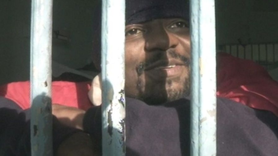 BBC Two - Louis Theroux, Miami Mega-Jail, Part 1, Louis visits a cell ...