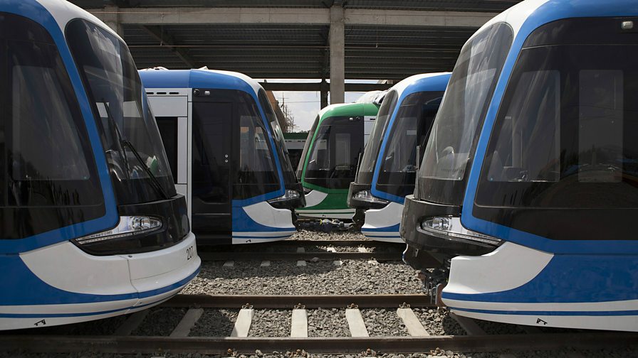 BBC World Service - Newsday, Addis Ababa inaugurates light rail