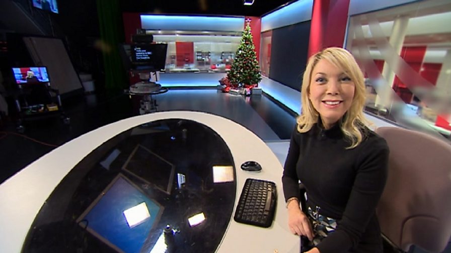 BBC One - Points West, A tour around the BBC Points West studio