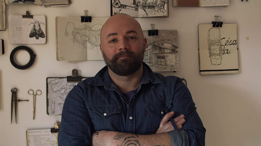 BBC Wales - BBC Wales - Meet the man drawing EVERYTHING in his ...