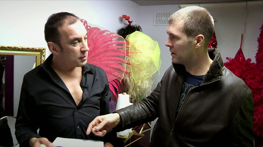BBC One - Rhod Gilbert's Work Experience, Series 3, Drag Artist, Rhod ...