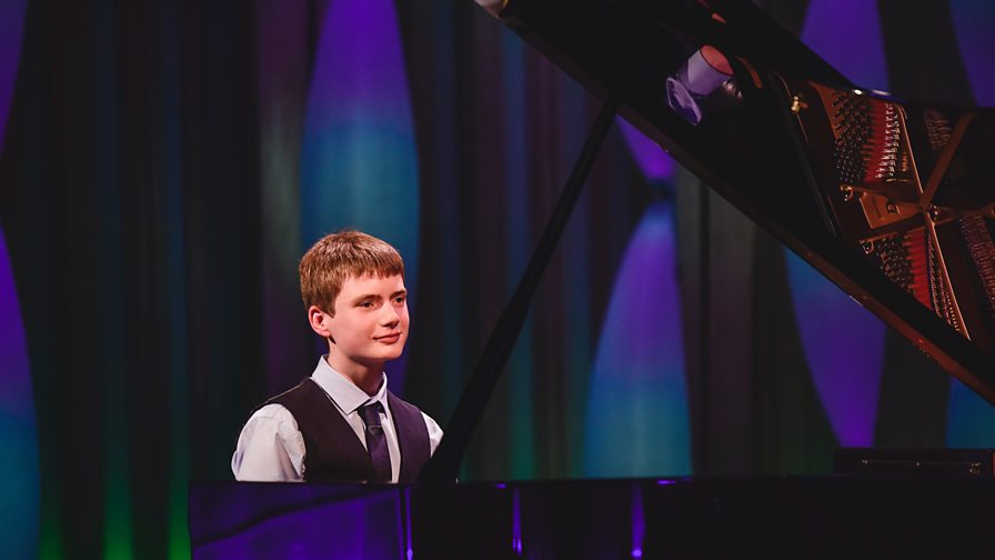 BBC Four - BBC Young Musician, 2020, Semi-Final, Thomas Luke performs ...