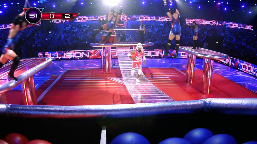 BBC One - Gladiators, Series 1, Episode 7, Living on The Edge