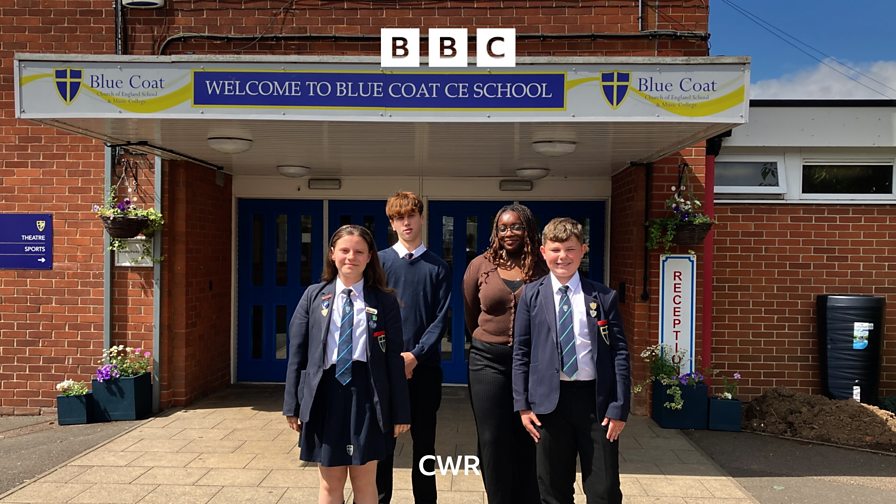 BBC CWR - CWR Breakfast with Phil Upton, Star School: Blue Coat Church ...