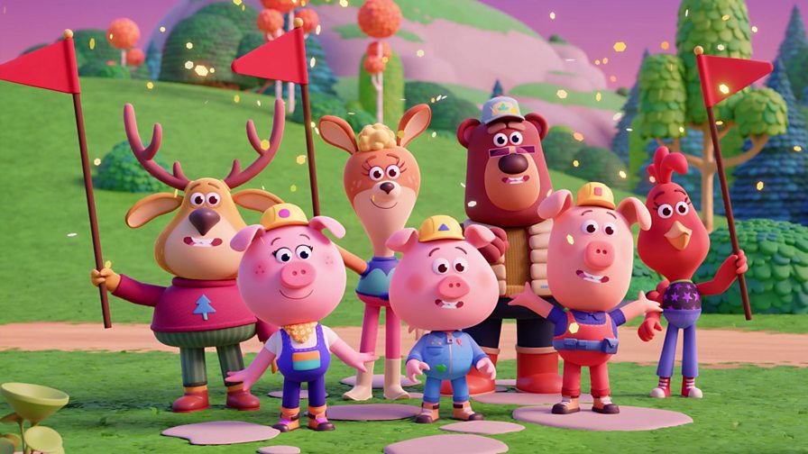 Piggy Builders - CBeebies - BBC