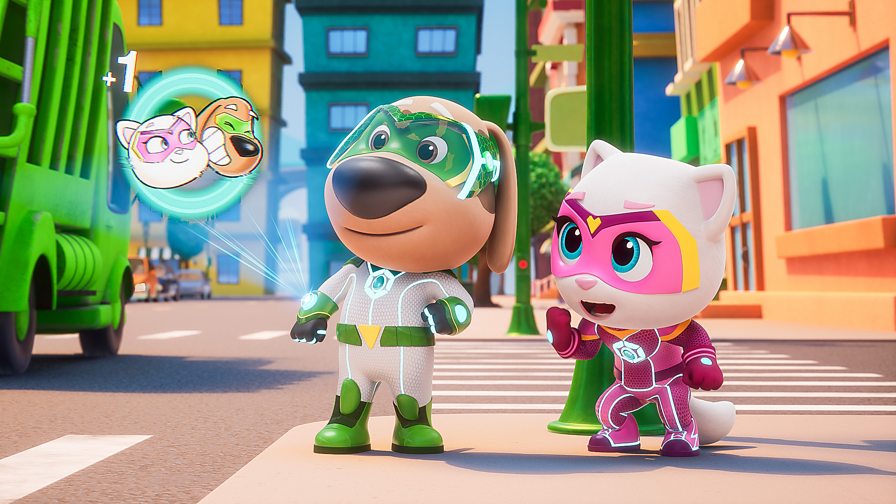 CBeebies - Talking Tom Heroes: Suddenly Super - Available now