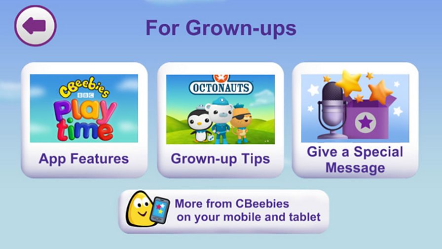BBC Blogs - CBeebies Grown-ups - CBeebies Playtime App
