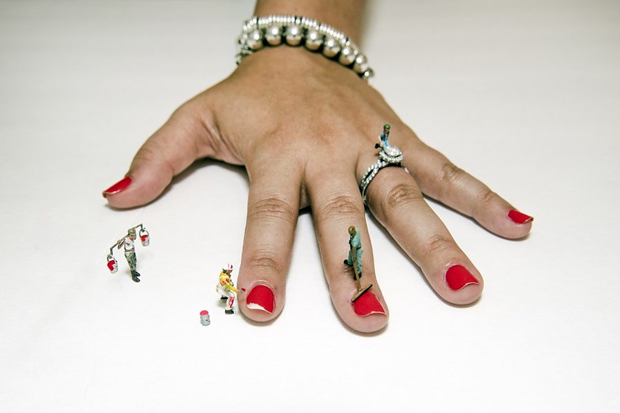 BBC Arts - Get Creative - Construction worker recreates day job in ...