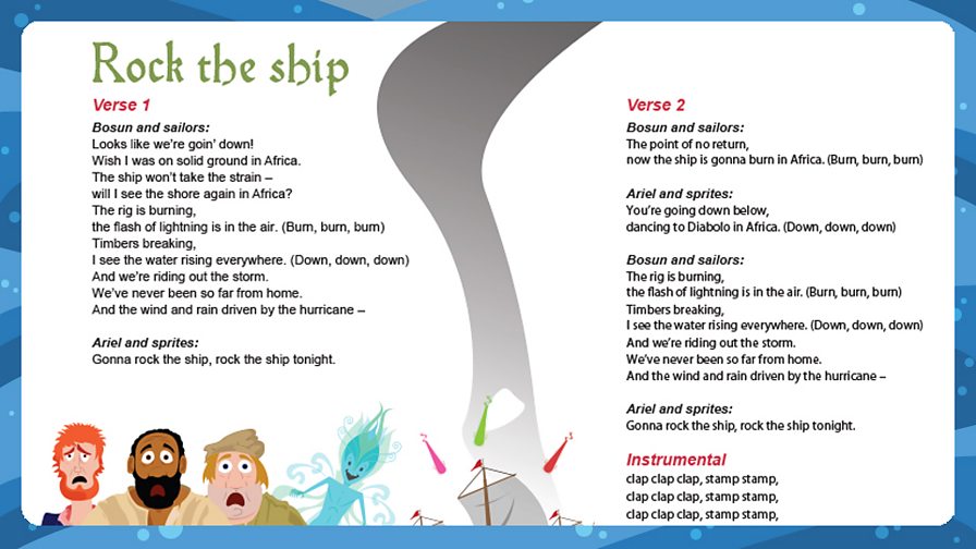 School Radio - KS2 Music: The Tempest - The Tempest: 1. Rock the ship
