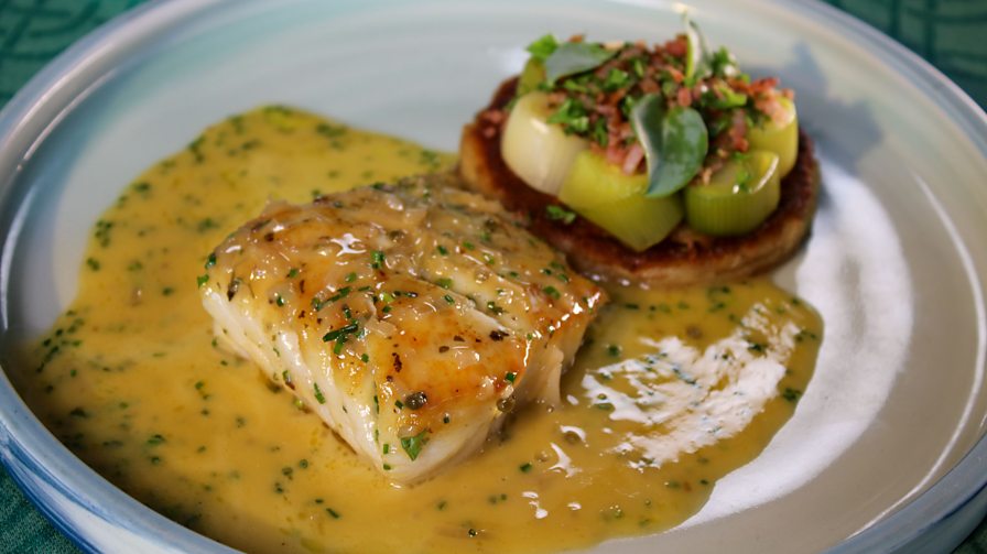 BBC - Salt ling with boxty