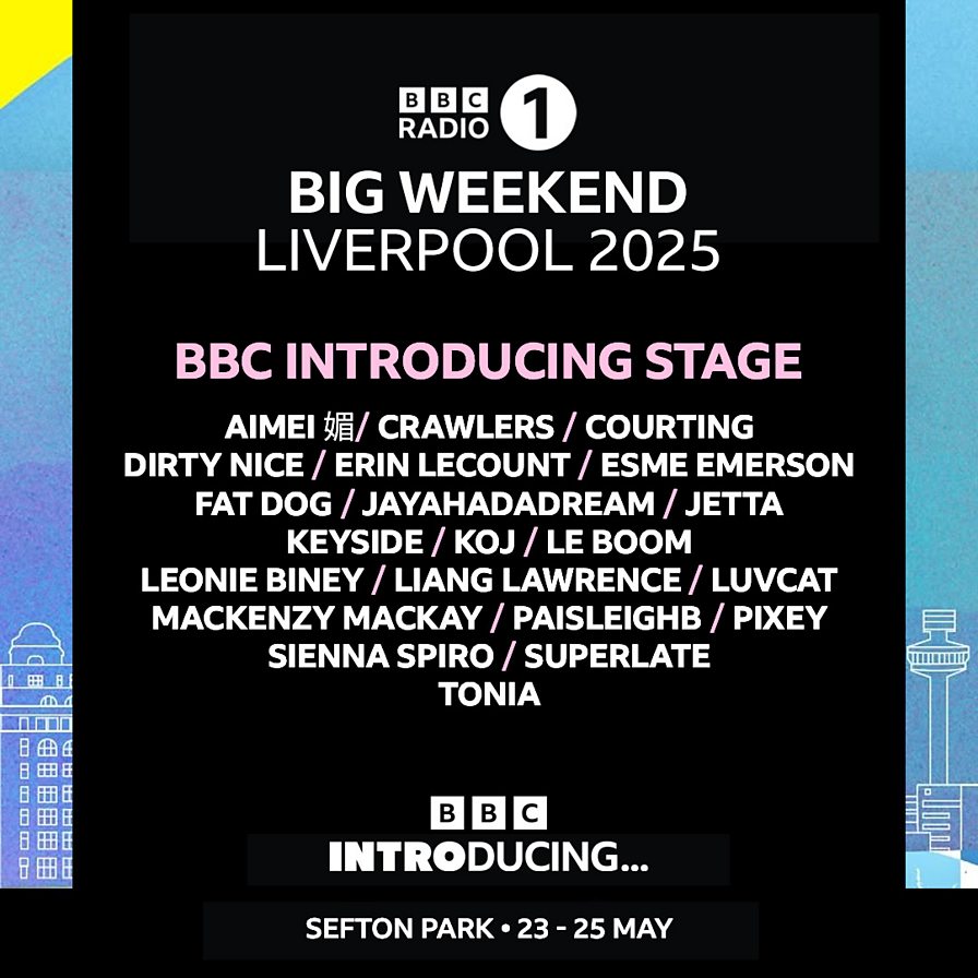 BBC Music - BBC Introducing - BBC Introducing at Radio 1's Big Weekend 2025
