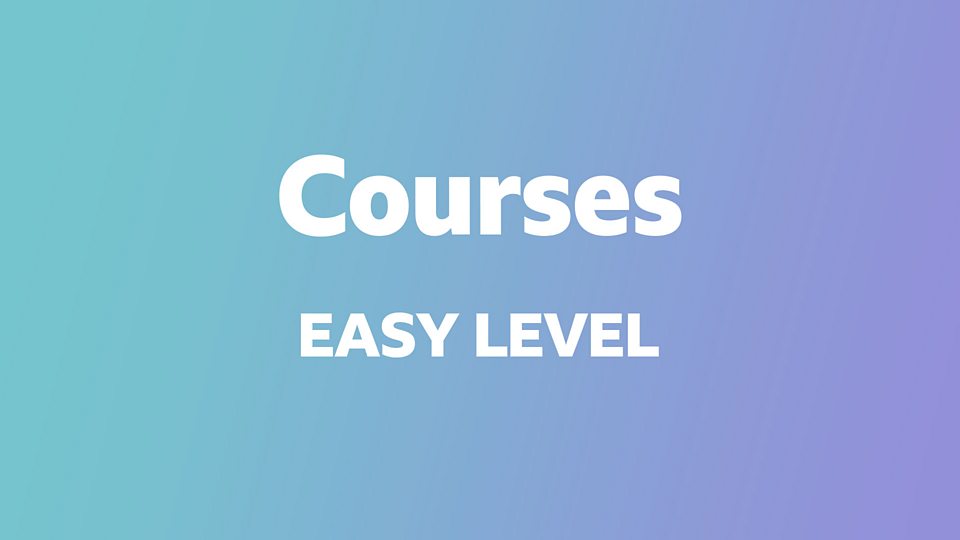 BBC Learning English - Medium Course - BBC Learning English