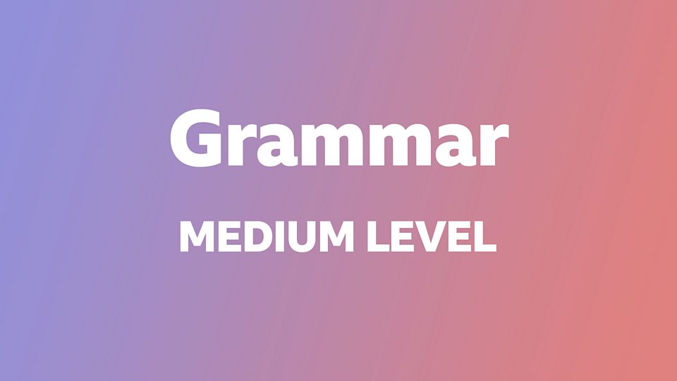 BBC Learning English - Easy Grammar Home - BBC Learning English