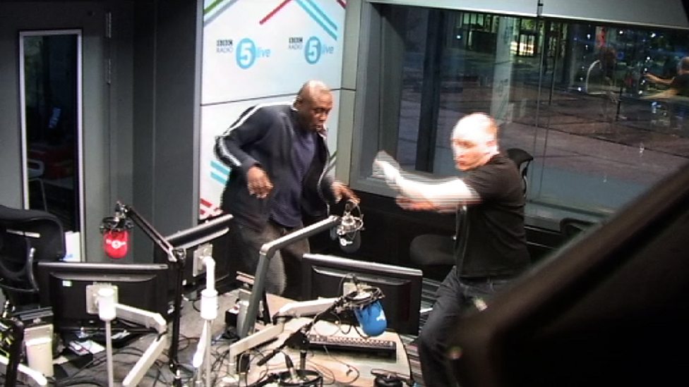 BBC Radio 5 Live - Up All Night, 16/06/2013, Dance Off: Dotun Adebayo v ...