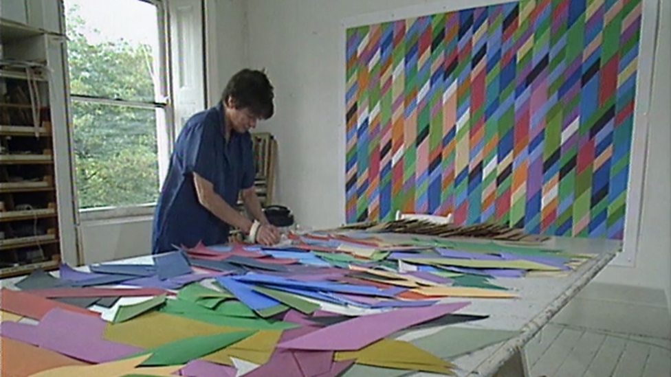 BBC Arts - BBC Arts - Abstract archive: Bridget Riley
