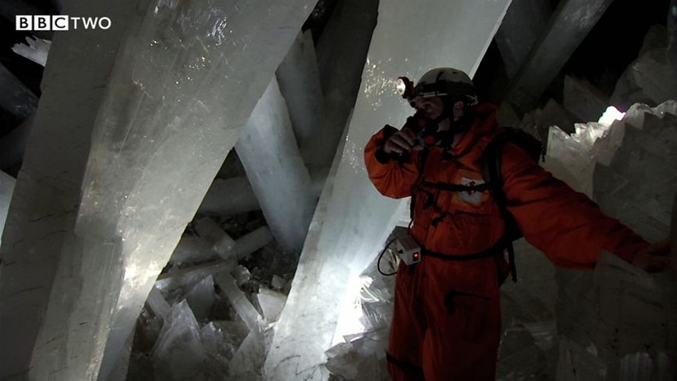 BBC Two - How Earth Made Us, Deep Earth, Amazing Crystal Cave