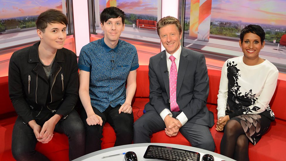 BBC One - Breakfast, 15/10/2015, Youtube sensations - Dan and Phil on ...