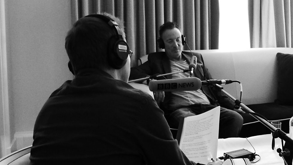 BBC Radio 2 - Simon Mayo Drivetime - When Simon met Springsteen