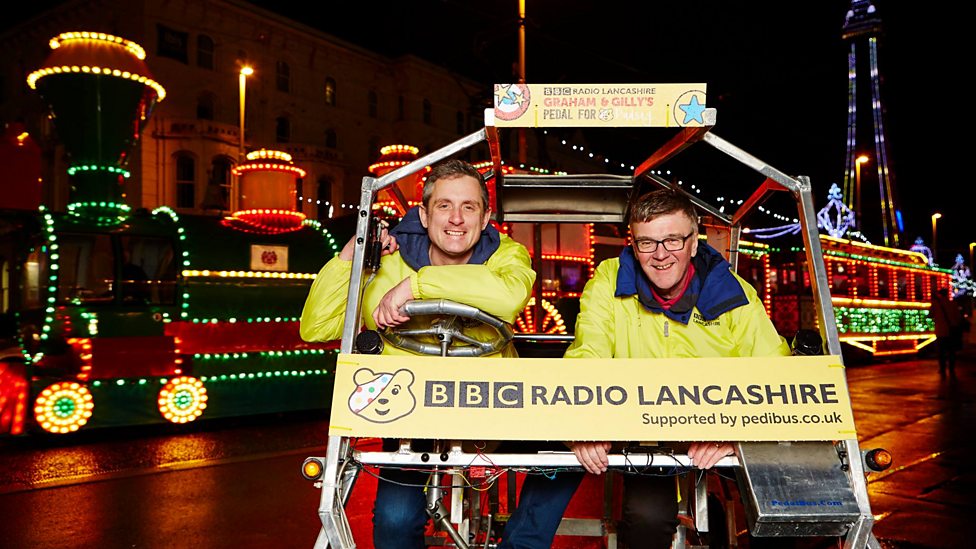 BBC Radio Lancashire - Graham Liver, Pedal For Pudsey Launch 20/10/2017 ...