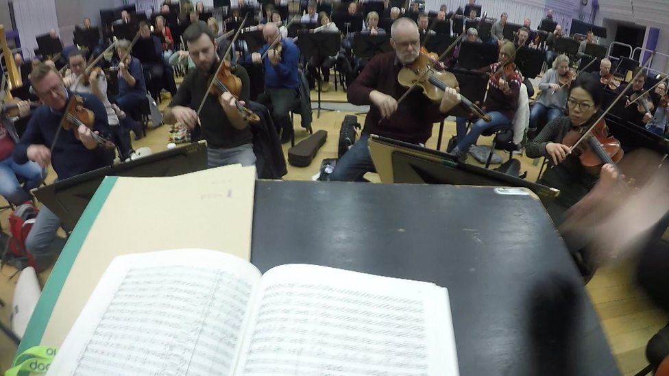 BBC - BBC Philharmonic, Conductor Cam - Ben Gernon