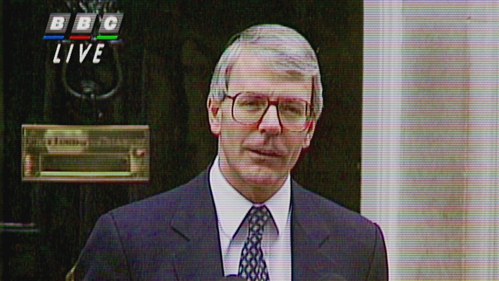 BBC Scotland - Rewind, 1990s, 1992, Prime Minister John Major calls a ...
