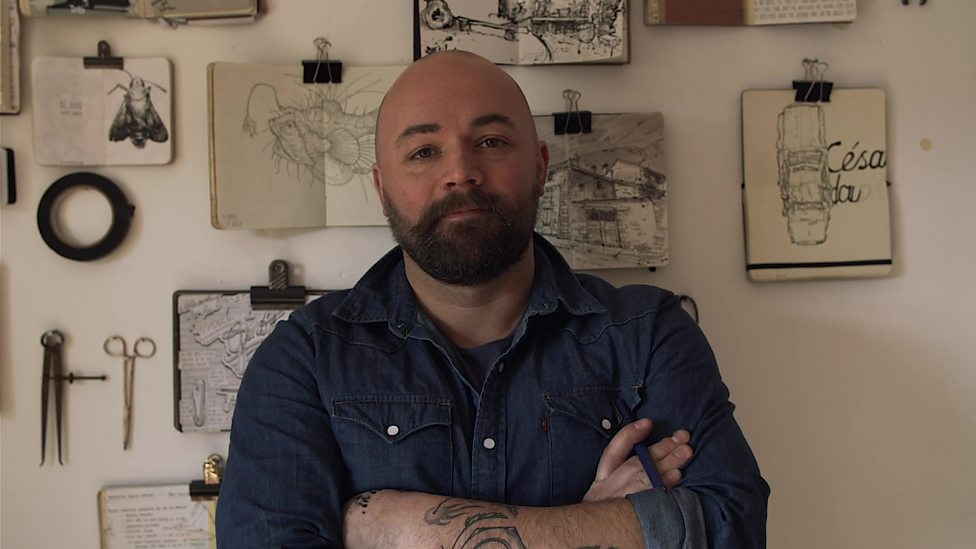 BBC Wales - BBC Wales - Meet the man drawing EVERYTHING in his ...
