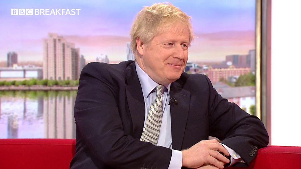 BBC One - Breakfast, Boris Johnson on the BBC Breakfast sofa