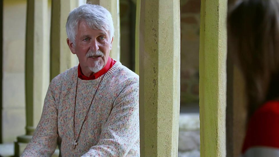 BBC One - Songs of Praise, Iona, John Bell introduces song 'Love Is The ...