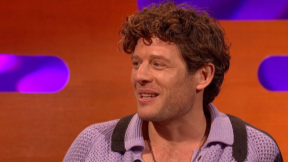 BBC One - The Graham Norton Show, Series 30, Episode 12, James Norton on "saving face" in front ...